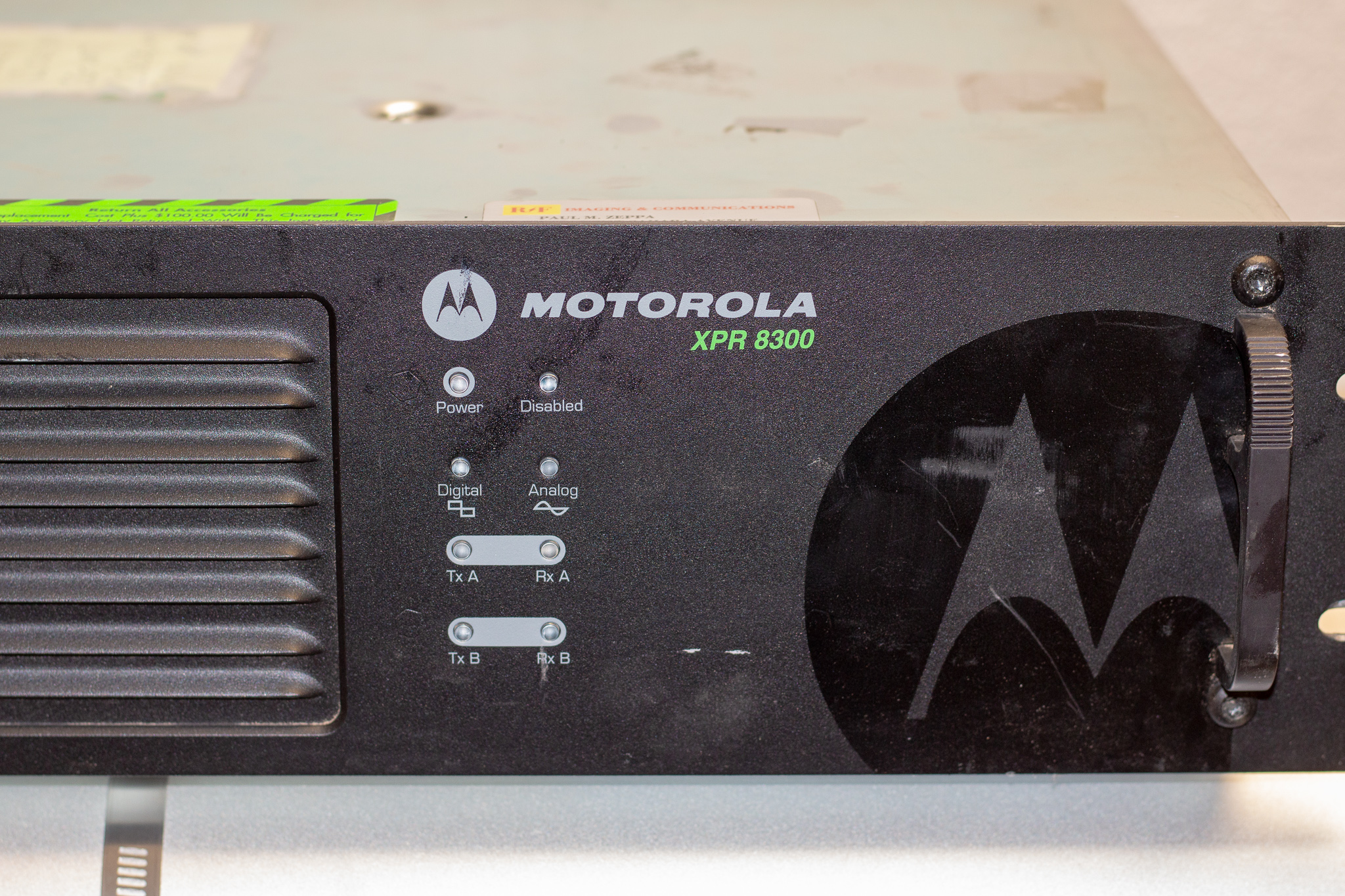 Motorola XPR 8300 Repeater and Sinclair Q202GC 4 Cavity Duplexer Combo ...